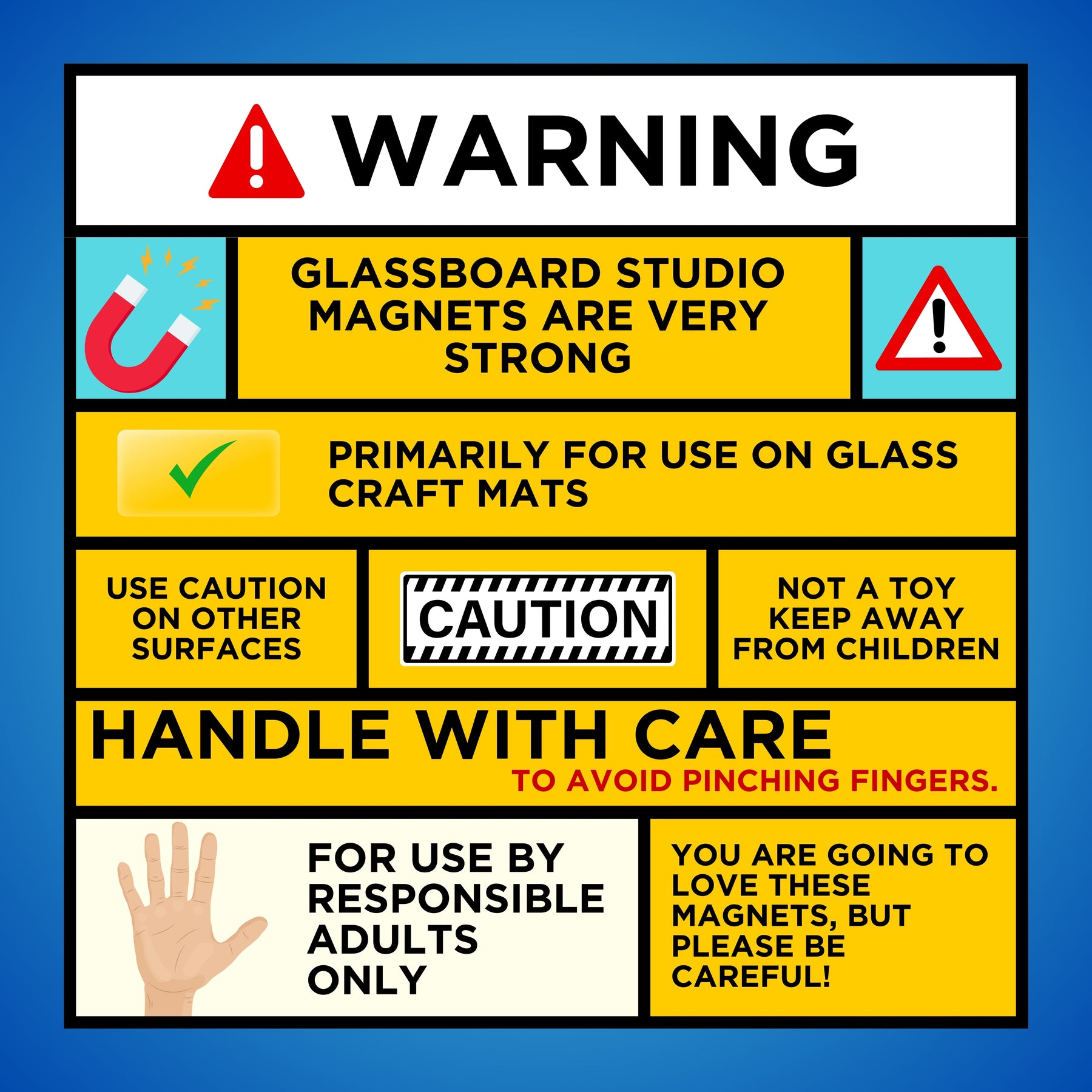 Super Strong Neodymium Pawn Magnets – Glassboard Studio